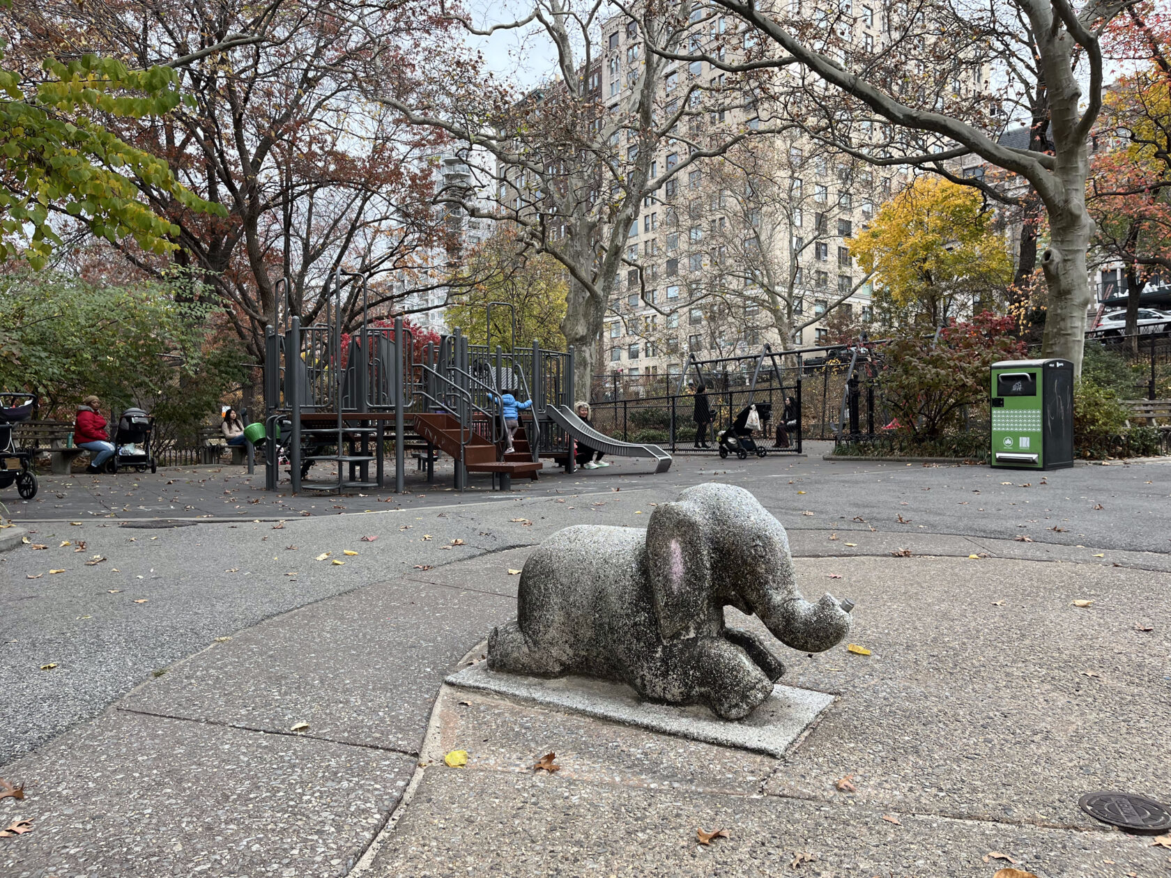 Neufeld (Elephant) Playground - Riverside Park Conservancy