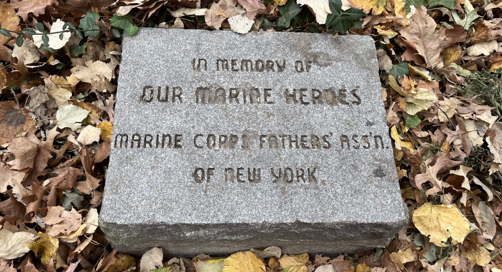 Marine Heroes Tablet - Riverside Park Conservancy