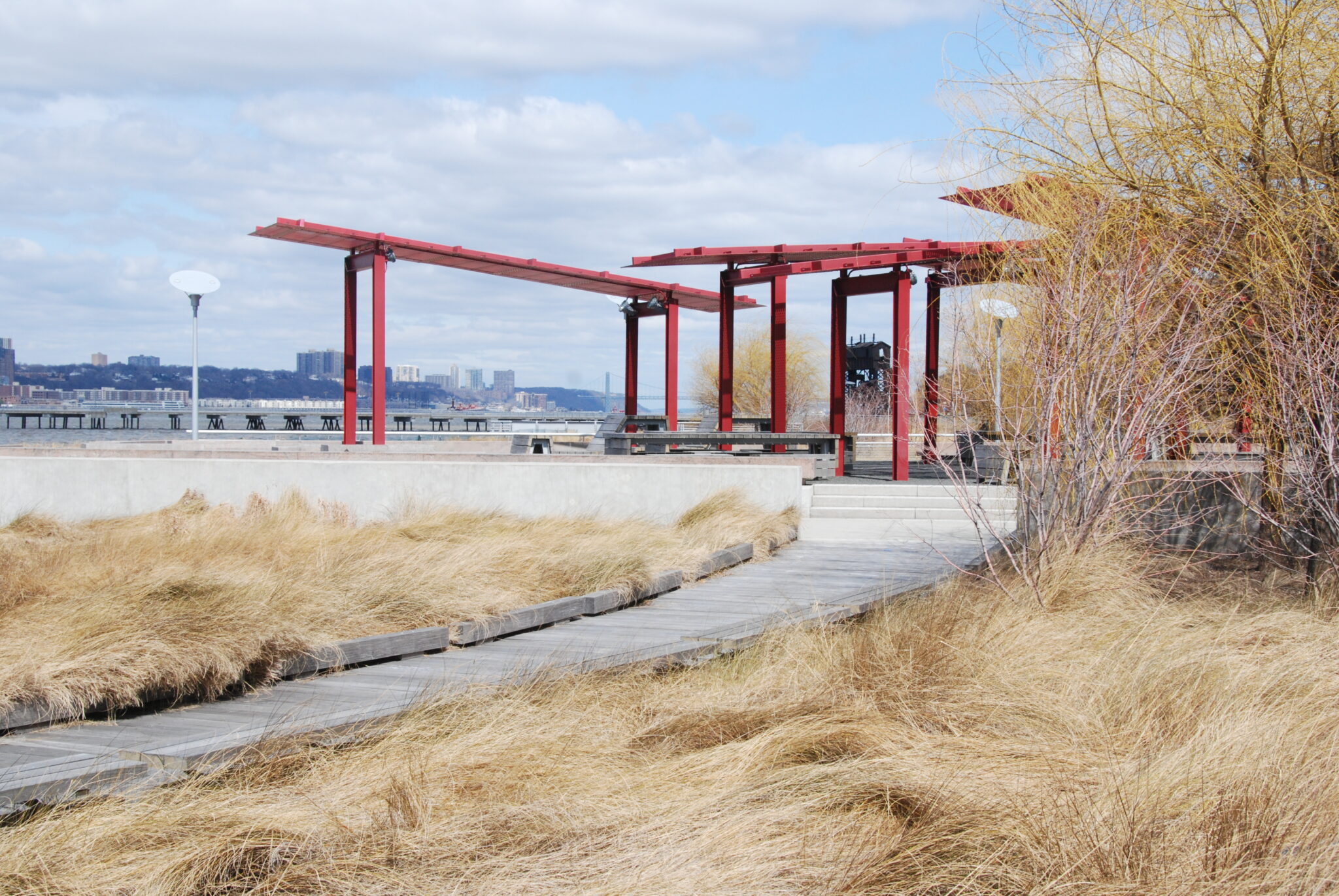 Red Shade Plaza - Riverside Park Conservancy