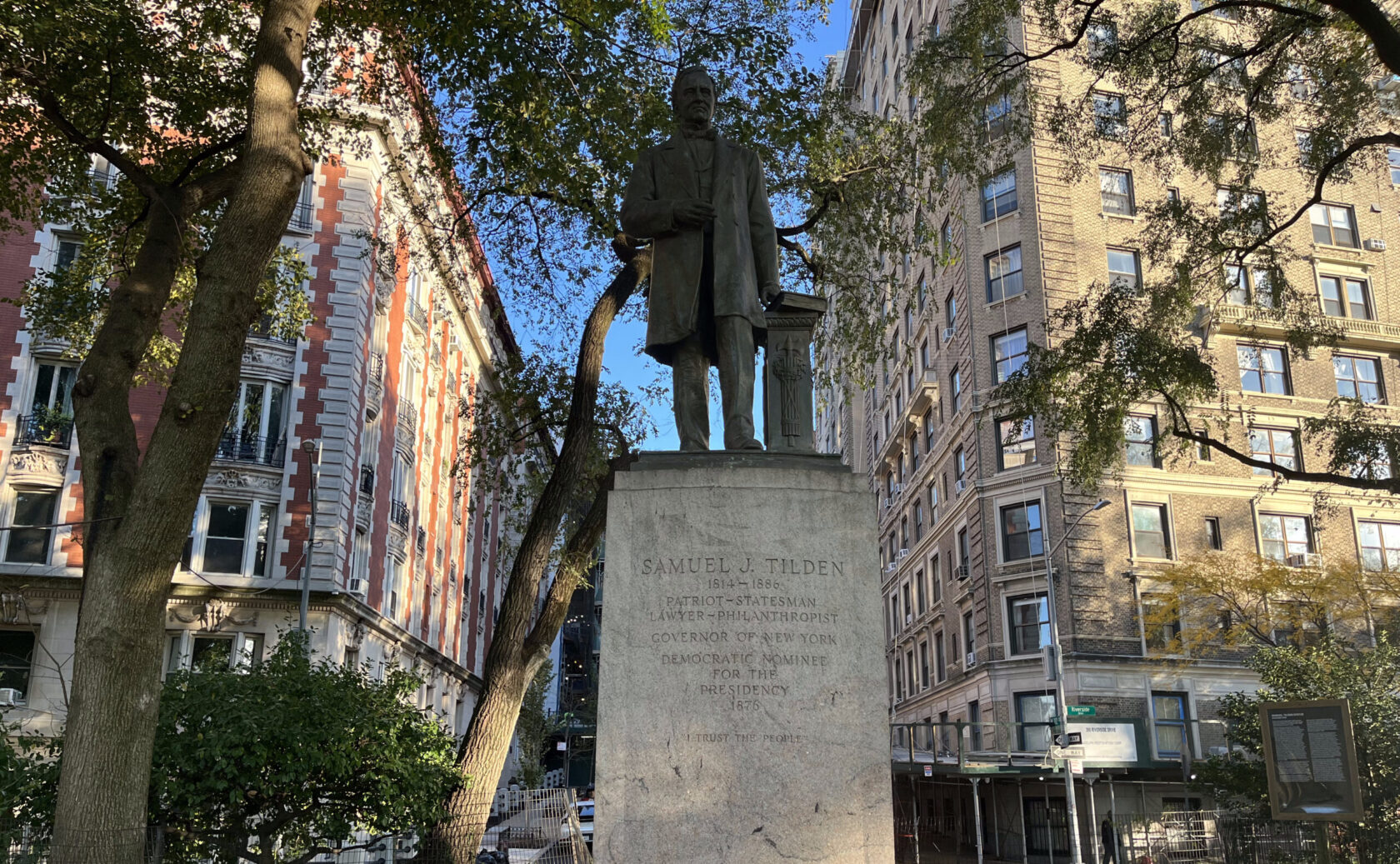 Samuel J. Tilden Memorial - Riverside Park Conservancy