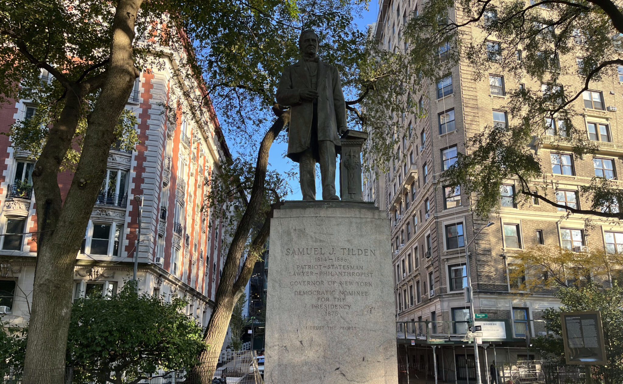 Samuel J. Tilden Memorial - Riverside Park Conservancy